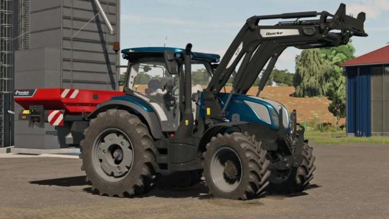 NEW HOLLAND T6 BLUE POWER v1.0 FS22 Mod | Farming Simulator 22 Mod