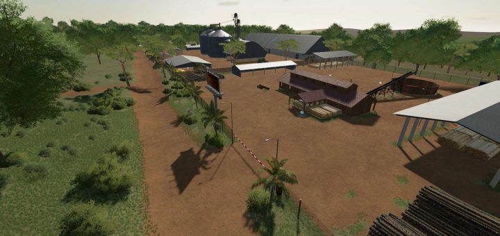 Spring Creek 12km v1.0 FS22 - Farming Simulator 22 Mod | FS22 mod