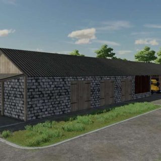 Old Big Building v1.0 FS22 Mod | Farming Simulator 22 Mod