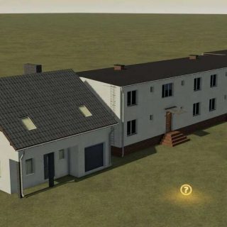 Pack Of Three Houses (Prefab) v1.0 FS22 Mod | Farming Simulator 22 Mod