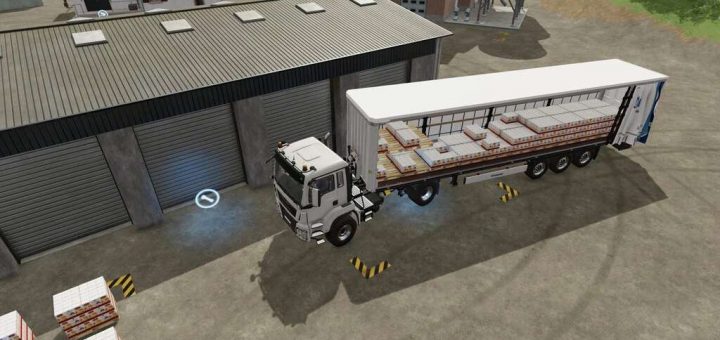 Logistic Warehouse v1.0 FS22 - Farming Simulator 22 Mod | FS22 mod