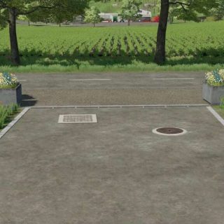 Placeable Borderstones/Flowerpot v1.0 FS22 Mod | Farming Simulator 22 Mod