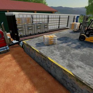 Placeable Ramp v1.0 FS22 Mod | Farming Simulator 22 Mod