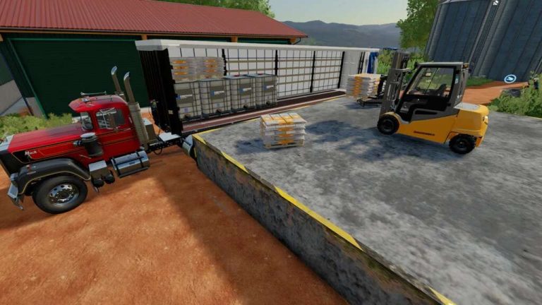 Placeable Ramp v1.0 FS22 Mod | Farming Simulator 22 Mod