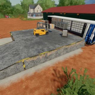 Placeable Ramp v1.0 FS22 Mod | Farming Simulator 22 Mod
