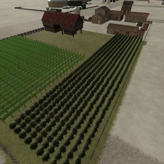 Plantation for Grape & Olive v1.0 FS22 Mod | Farming Simulator 22 Mod