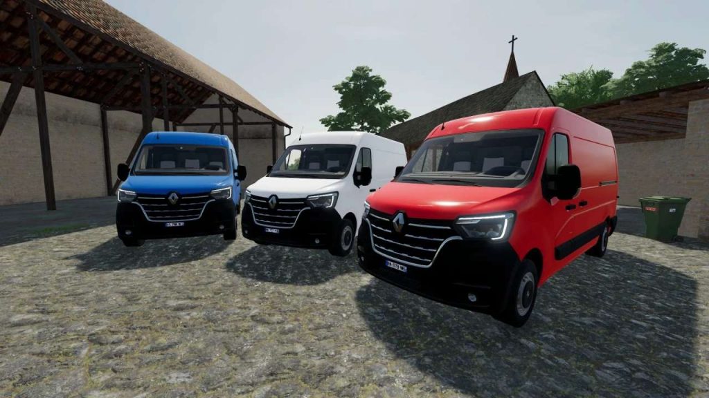 Renault Master Z.E v2.1 FS22 Mod | Farming Simulator 22 Mod