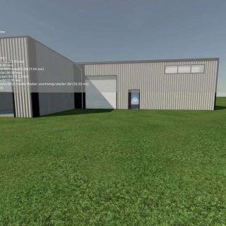 Repair workshop BETA v1.0 FS22 Mod | Farming Simulator 22 Mod