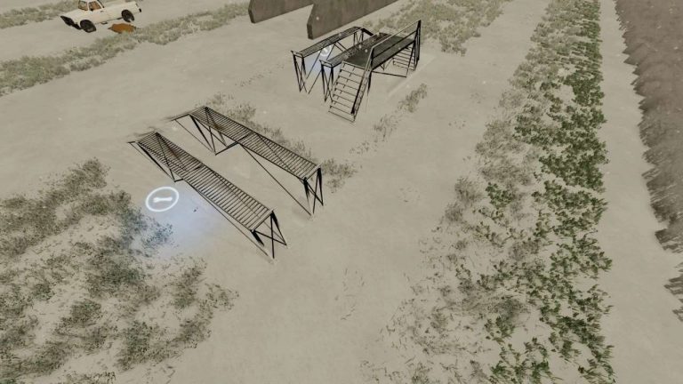 Service ramp package v1.0 FS22 Mod | Farming Simulator 22 Mod