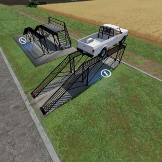 Service ramp package v1.0 FS22 Mod | Farming Simulator 22 Mod