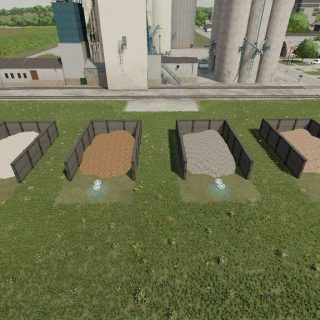 Storage Piles For Earth Fruits And Stones v1.0.0.1 FS22 Mod | Farming ...