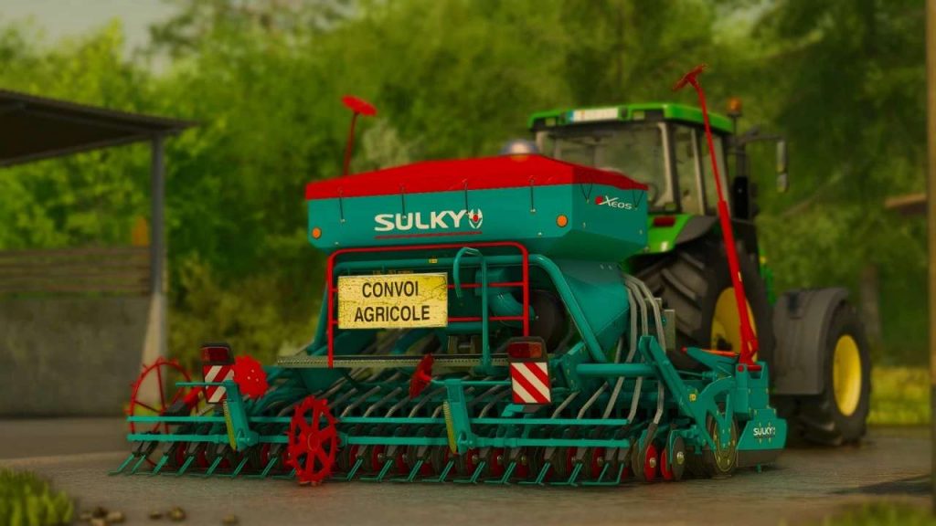 Sulky Xeos v1.0 FS22 Mod | Farming Simulator 22 Mod