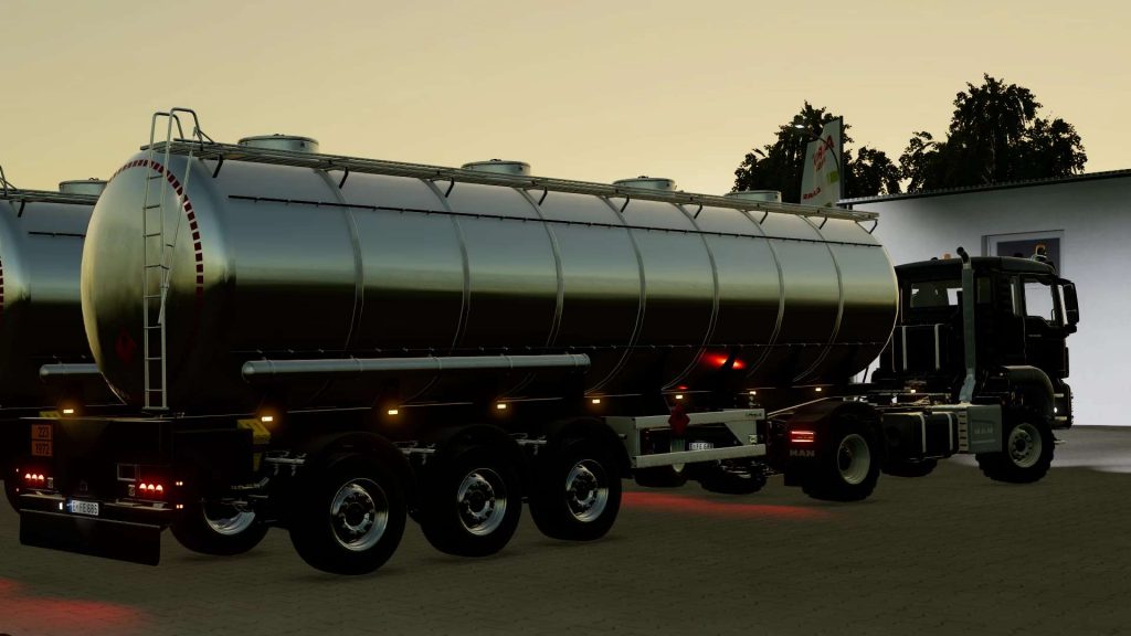 Tankauflieger Methan v1.0 FS22 Mod | Farming Simulator 22 Mod