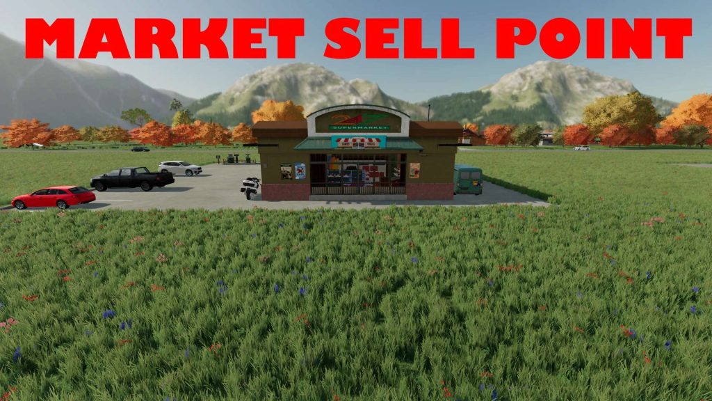 THE MARKET V1.0.0.7 FS22 Mod | Farming Simulator 22 Mod
