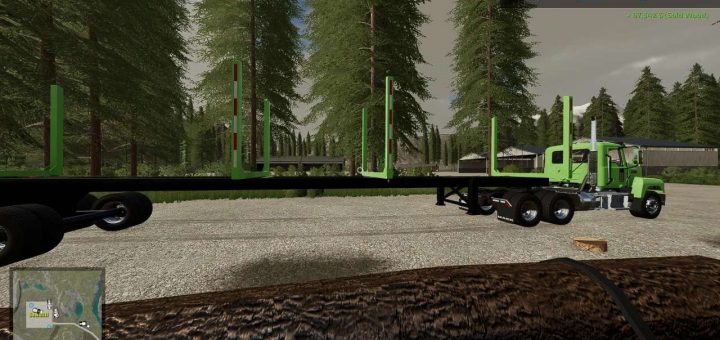 Mac-Lander Bale Trailer v1.0 FS22 - Farming Simulator 22 Mod | FS22 mod