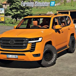 Toyota Land Cruiser 300 2022 v1.0 FS22 Mod | Farming Simulator 22 Mod