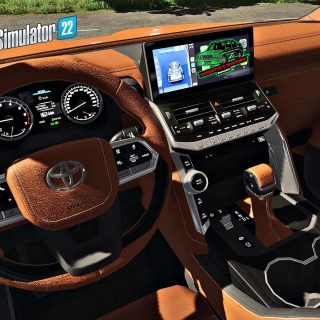 Toyota Land Cruiser 300 2022 v1.0 FS22 Mod | Farming Simulator 22 Mod