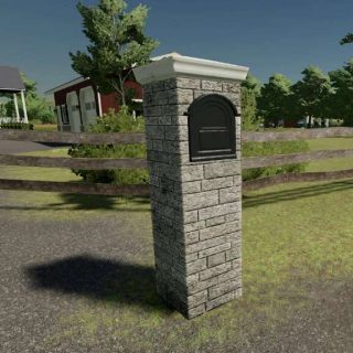 US Mailboxes v1.0 FS22 Mod | Farming Simulator 22 Mod