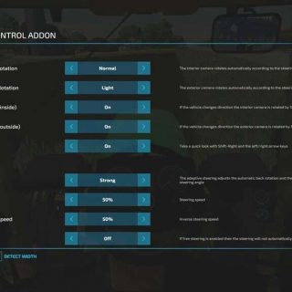 Vehicle Control Addon v1.1 FS22 Mod | Farming Simulator 22 Mod