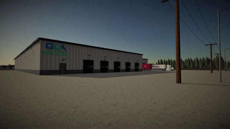 Warehouse v1.0 FS22 Mod | Farming Simulator 22 Mod