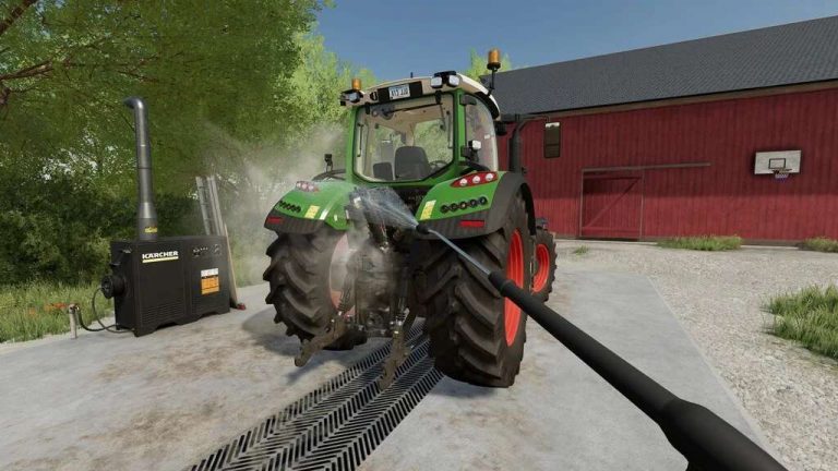 Washing Station v1.0 FS22 Mod | Farming Simulator 22 Mod