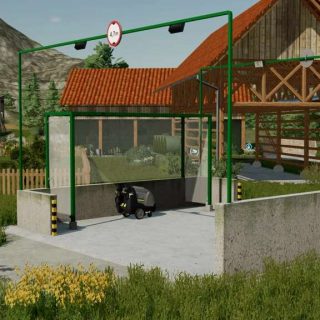 Washing Station v1.0 FS22 Mod | Farming Simulator 22 Mod