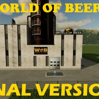 World of Beer V1.1 FS22 Mod | Farming Simulator 22 Mod