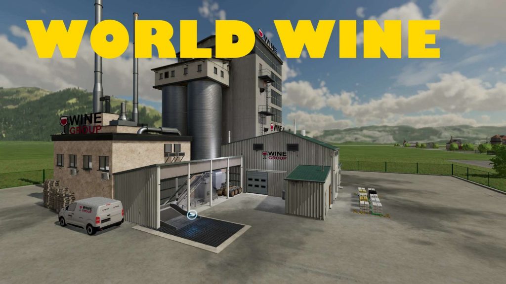 World of Wine V1.0 FS22 Mod | Farming Simulator 22 Mod