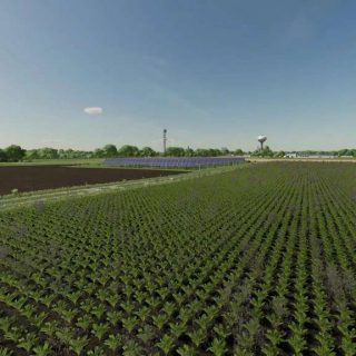 XXL Solar Park v1.0 FS22 Mod | Farming Simulator 22 Mod