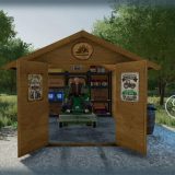 Profihopper Garage V1.0 FS22 - Farming Simulator 22 Mod | FS22 mod