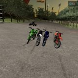 Yamaha YZ 250 V1.0 FS22 Mod | Farming Simulator 22 Mod