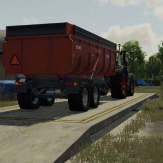 Agricultural Weighing Scale v1.0 FS22 Mod | Farming Simulator 22 Mod