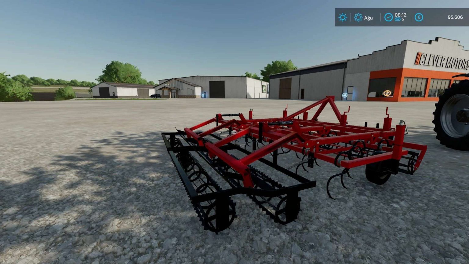Agro 280 Cultivator v2.8M FS22 Mod | Farming Simulator 22 Mod