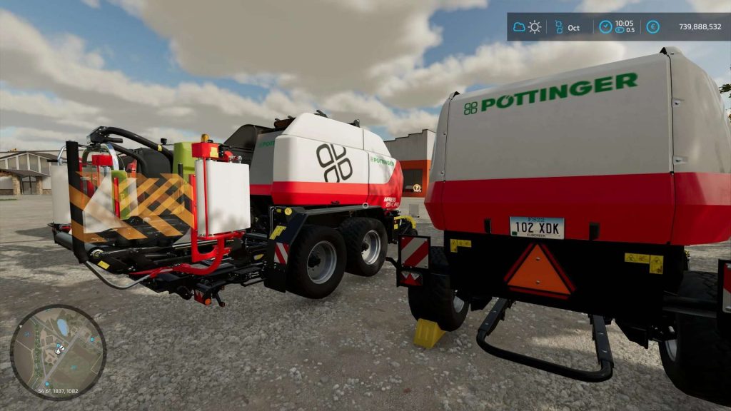 Baler with pre-chamber v1.0 FS22 Mod | Farming Simulator 22 Mod