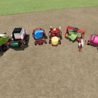 Balers With More Wrap Colors v1.0 FS22 Mod | Farming Simulator 22 Mod