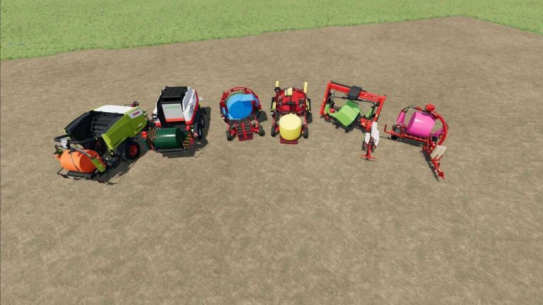 Balers With More Wrap Colors v1.0 FS22 Mod | Farming Simulator 22 Mod