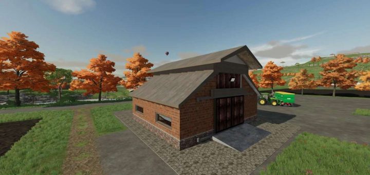 Beef Shed v1.0 FS22 - Farming Simulator 22 Mod | FS22 mod