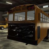 Blue Bird School Bus V1.0 FS22 Mod | Farming Simulator 22 Mod