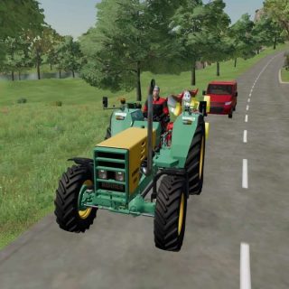 Bührer 6105 with beacon v1.0 FS22 Mod | Farming Simulator 22 Mod
