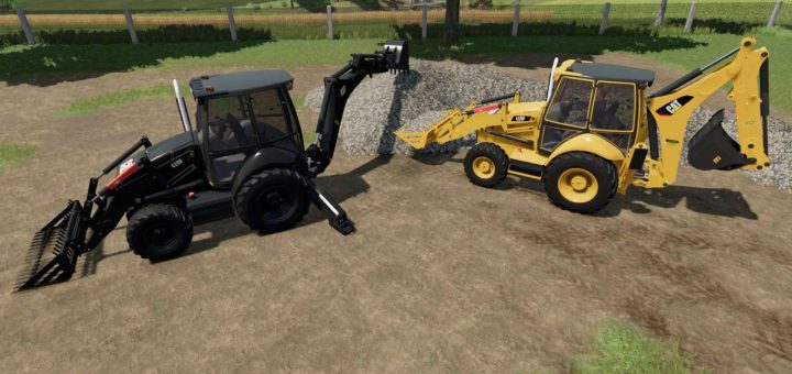 CAT CP-56 Roller Compactor v1.0 FS22 - Farming Simulator 22 Mod | FS22 mod