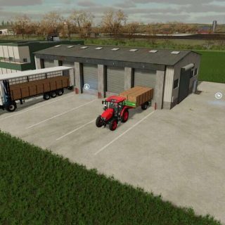 Central Warehouse Pack v1.1 FS22 Mod | Farming Simulator 22 Mod