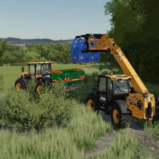 Cherry Bag Lifter v1.0 FS22 Mod | Farming Simulator 22 Mod