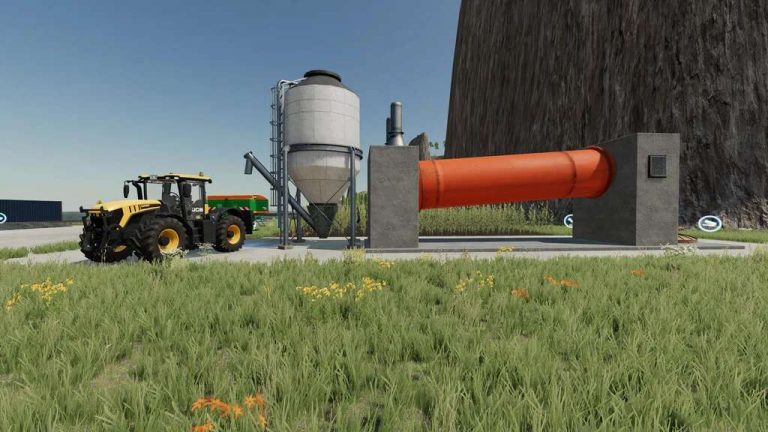 Digestate Fertilizer Factory v1.0 FS22 Mod | Farming Simulator 22 Mod