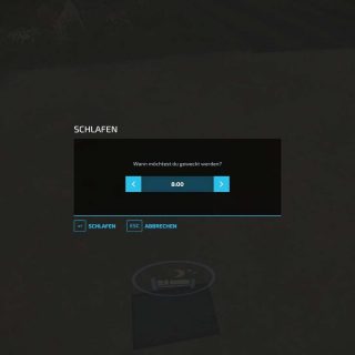 Doormat for sleeping v1.0.0.1 FS22 Mod | Farming Simulator 22 Mod