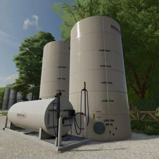 Farm Fuel Storage v1.0 FS22 Mod | Farming Simulator 22 Mod