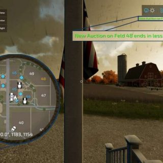 Farmland Auctions v1.0 FS22 Mod | Farming Simulator 22 Mod