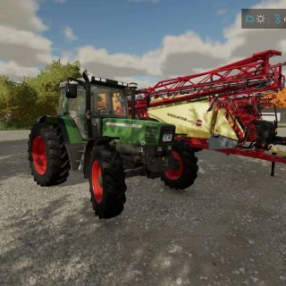Fendt Favorit 500C + 2 sprayers and 2.25m track v1.0 FS22 Mod | Farming ...