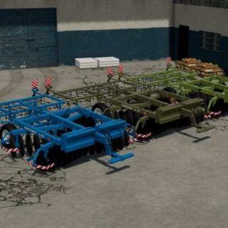 Fortschritt B402 Disc Harrow v1.0 FS22 Mod | Farming Simulator 22 Mod