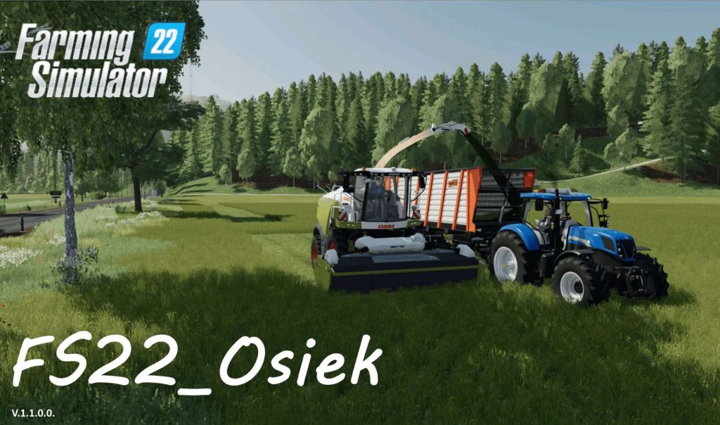 Osiek v1.1 FS22 Mod | Farming Simulator 22 Mod