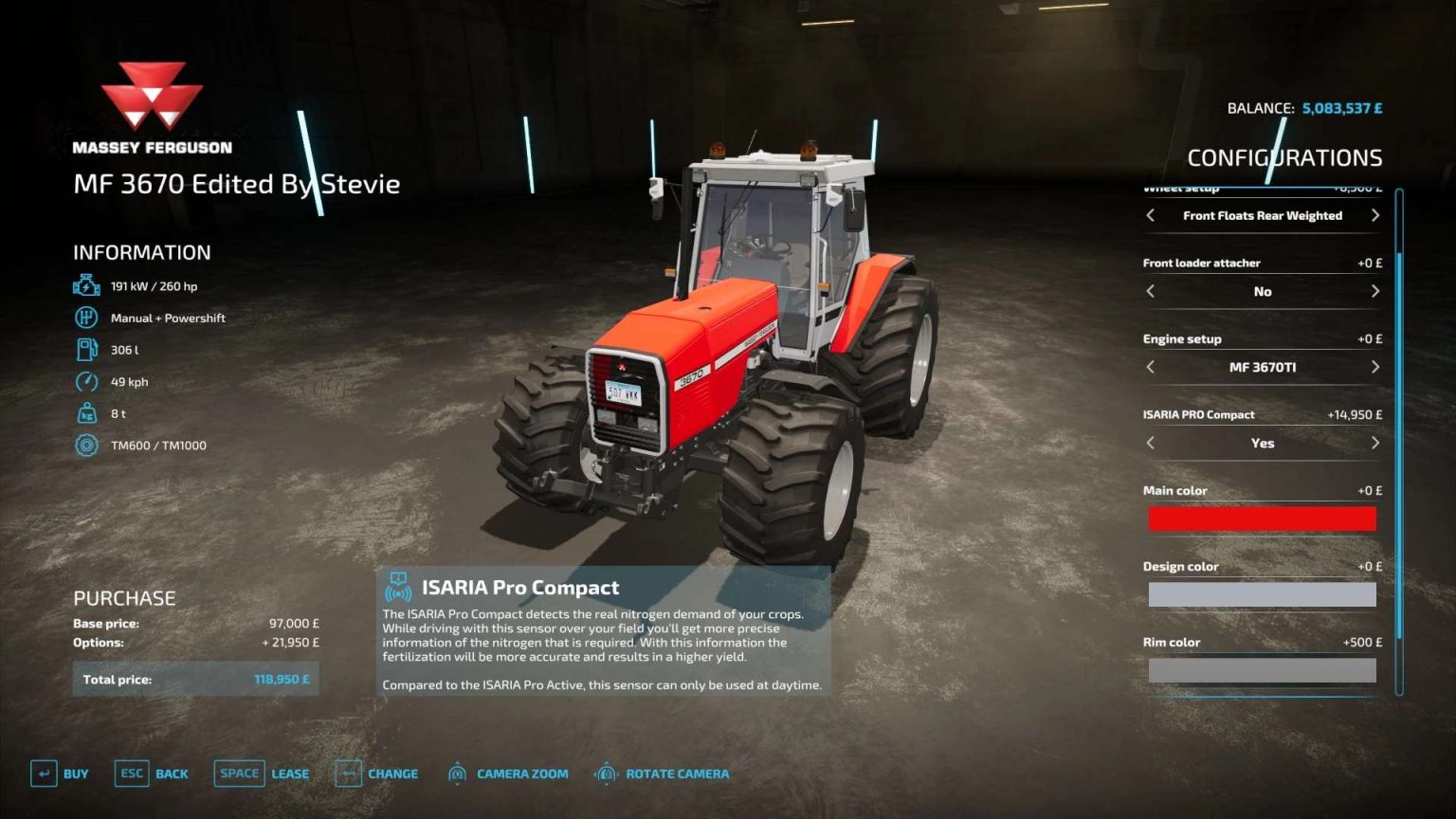 Precision Farming Updated Tractors Pack 2 By Stevie FS22 Mod | Farming ...